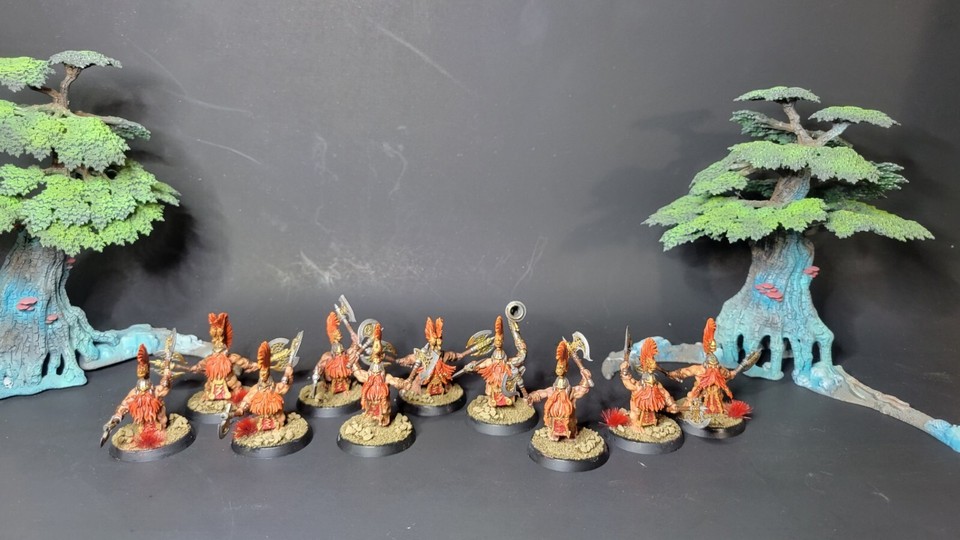 warhammer age of sigmar fyreslayers painted miniatures aos | eBay