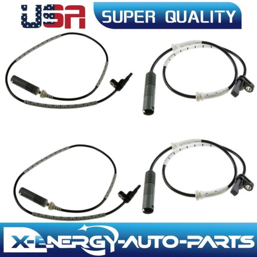 4 ABS Wheel Speed Sensor Front -Rear L & R Fit:135I 328I 330I 335D 335I ...