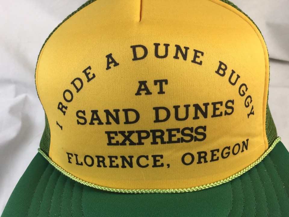 VTG OREGON SAND DUNES FLORENCE OREGON HAT SNAPBACK TRUCKER HAT | eBay