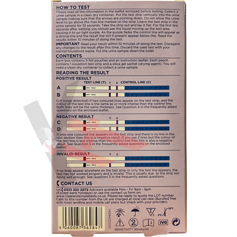 Pregnancy Test Stick Early Detection Ovulation Test Week Indicator ...