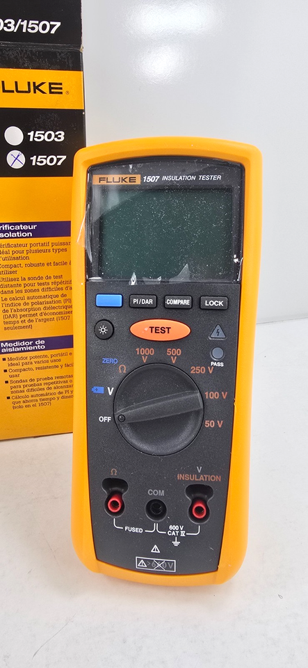 Fluke 1507 Digital Insulation Resistance Tester Megohmmeter | eBay