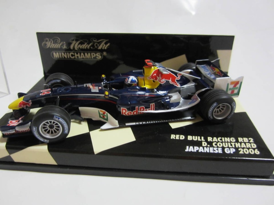 PMA Mini Champs 1 43 Red Bull RB2 2006 Japan GP No. 14 David Coulthard ...