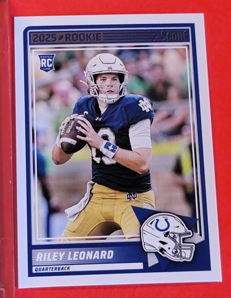 Riley Leonard Autograph ROOKIE Card #d44/99 + Instant RC #1/785 + Score ...