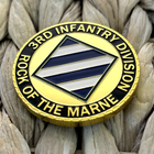3RD Infantry Division US Army Challenge Coin "Rock of the Marne" FT ...