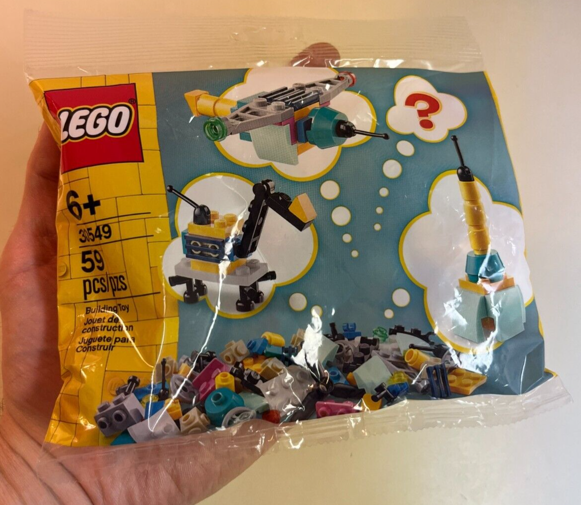 LEGO Creator 30549 Build Your Own Vehicles, 59 Pieces, Make It Yours ...