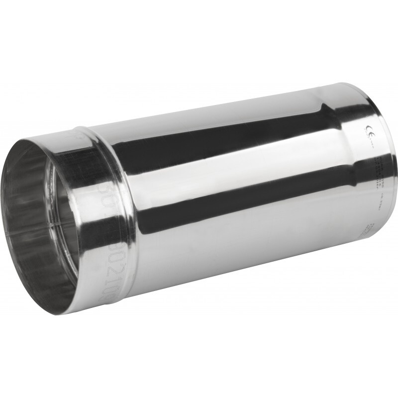 Edelstahl Schornstein Rohr Kamin Sanierung Ofenrohr Abgas Rauch Inox ...