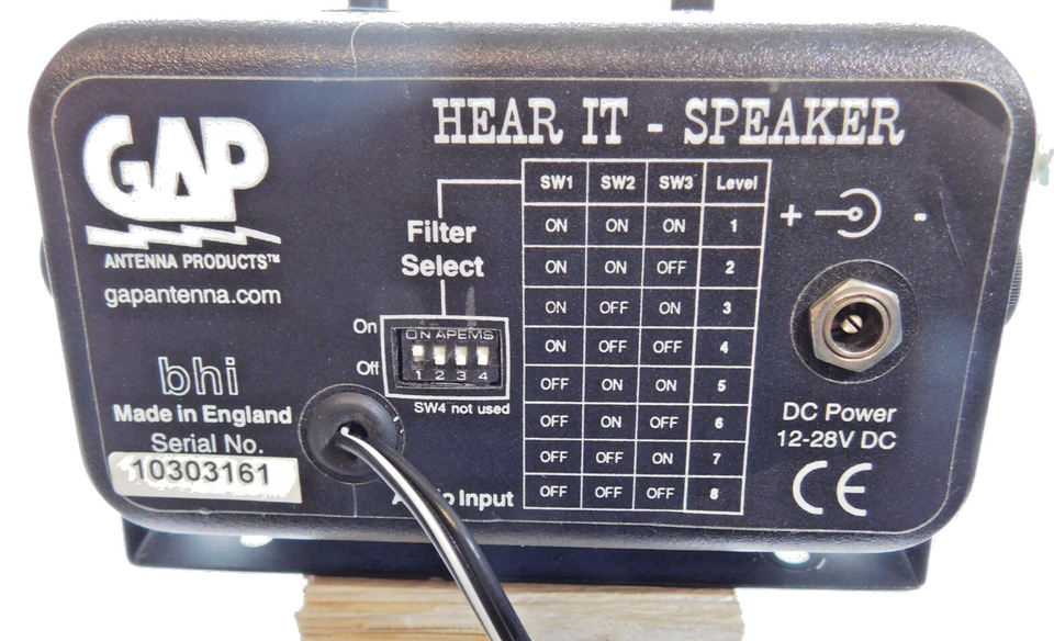 GAP Hear It Noise Eliminating DSP Speaker for Ham Radio CB & Shortwave ...