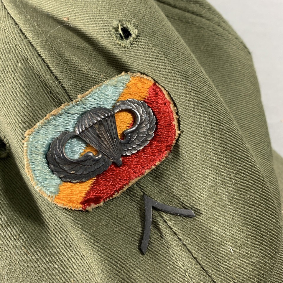 US Army Paratrooper Cap Hat Military Service Co. | eBay