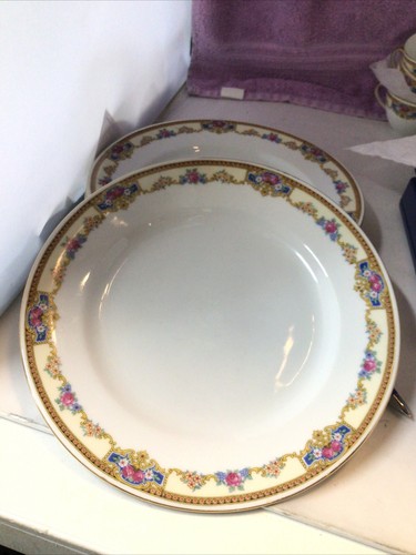 Victoria China Dinner Plates 9 7/8 | eBay