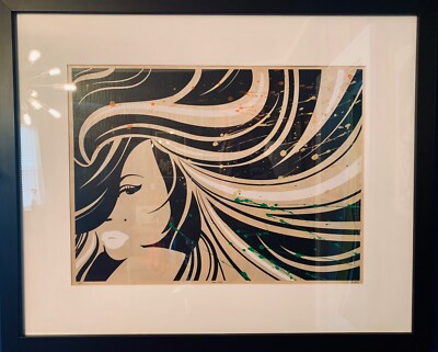 RARE Pop Art Wood Print Framed Shinto Singed Mike Klay - Numbered 7/10 ...