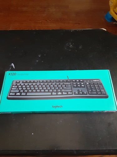 Logitech K120 (920-002478) Wired Keyboard Brand new in box | eBay