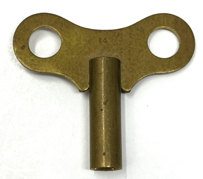 Vintage NOS Brass Clock Key, #14, 5.75mm | eBay