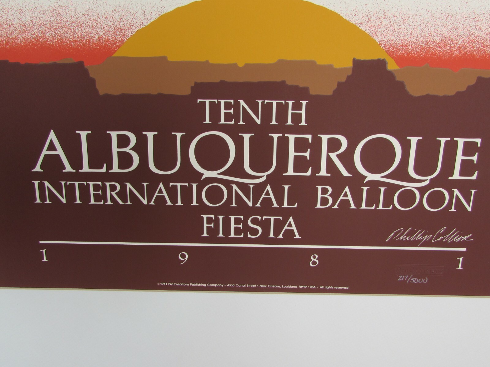 1981 Albuquerque Balloon Fiesta Poster | eBay