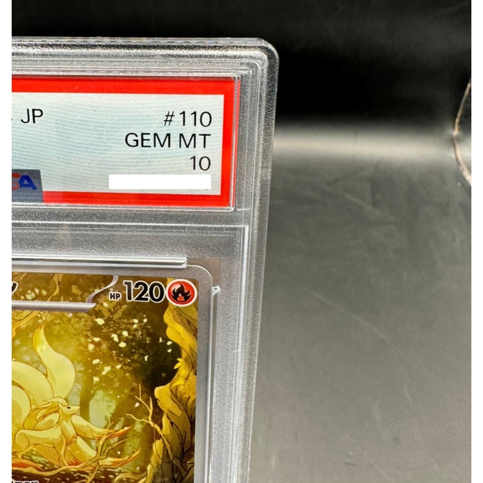 PSA 10 Ninetales AR 110/108 sv3 HOLO JAPANESE Pokemon Card TCG PCG GEM Mint | eBay