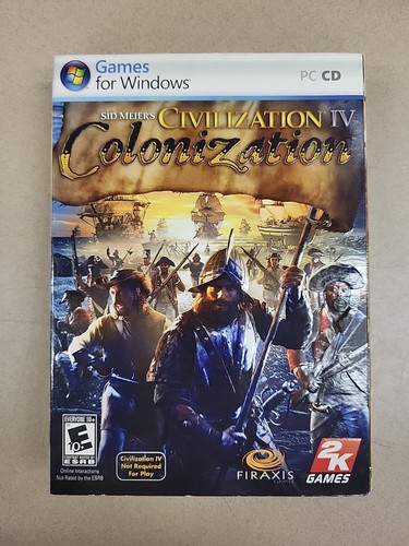 Sid Meier's Civilization IV: Colonization (PC CD, 2008, Firaxis) | eBay