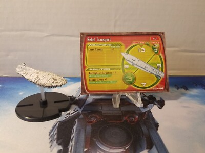 Star Wars Miniatures Starship Battles #10 Rebel Transport | eBay