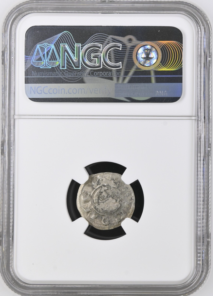 Raymond V France Provence NGC AU Details Silver Denier Knights Templar ...
