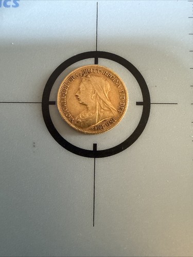 1899 Queen Victoria Half Sovereign 22ct Gold Coin | eBay UK