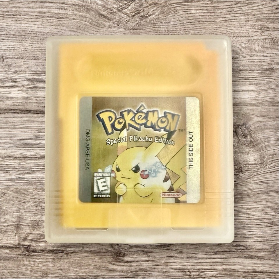 Pokemon: Yellow Version (Nintendo Game Boy Color - GBC) TESTED & SAVES ...