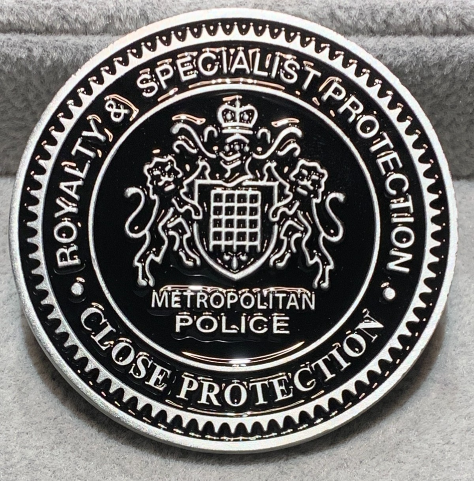 Metropolitan Police RaSP Home Secretary Protection Team Challenge Coin ...