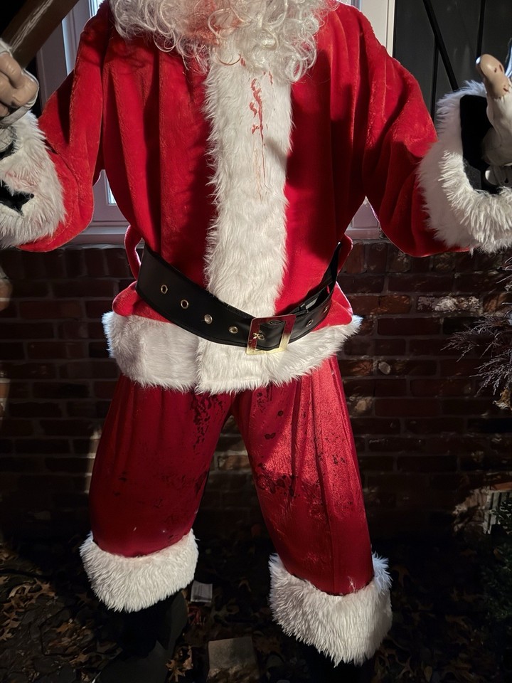 Terrifier Spirit Halloween Animatronic Art The Clown Santa Figure With ...