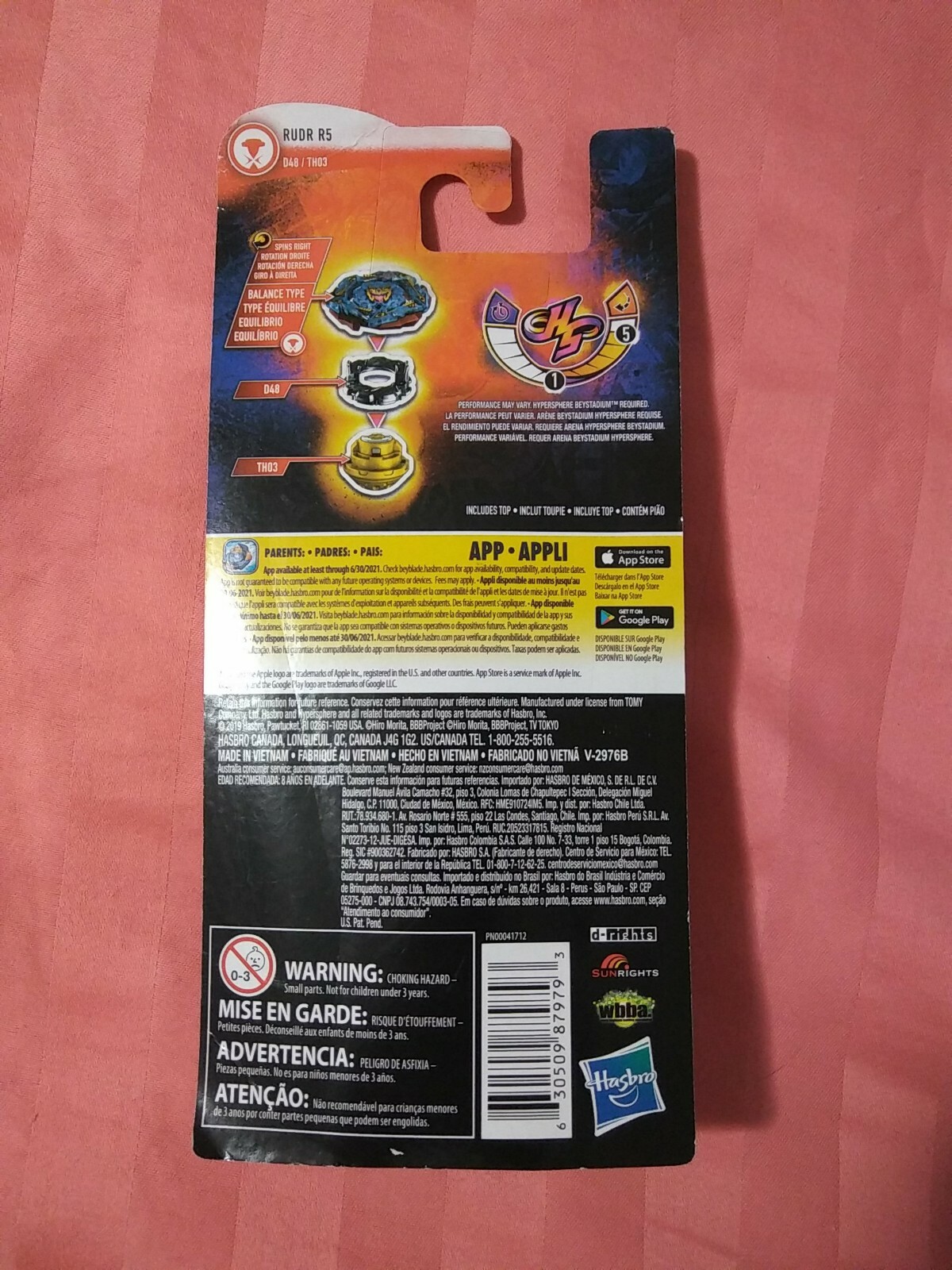 NEW Beyblade Burst Rise Hypersphere RUDR R5 Ages 8+ | eBay
