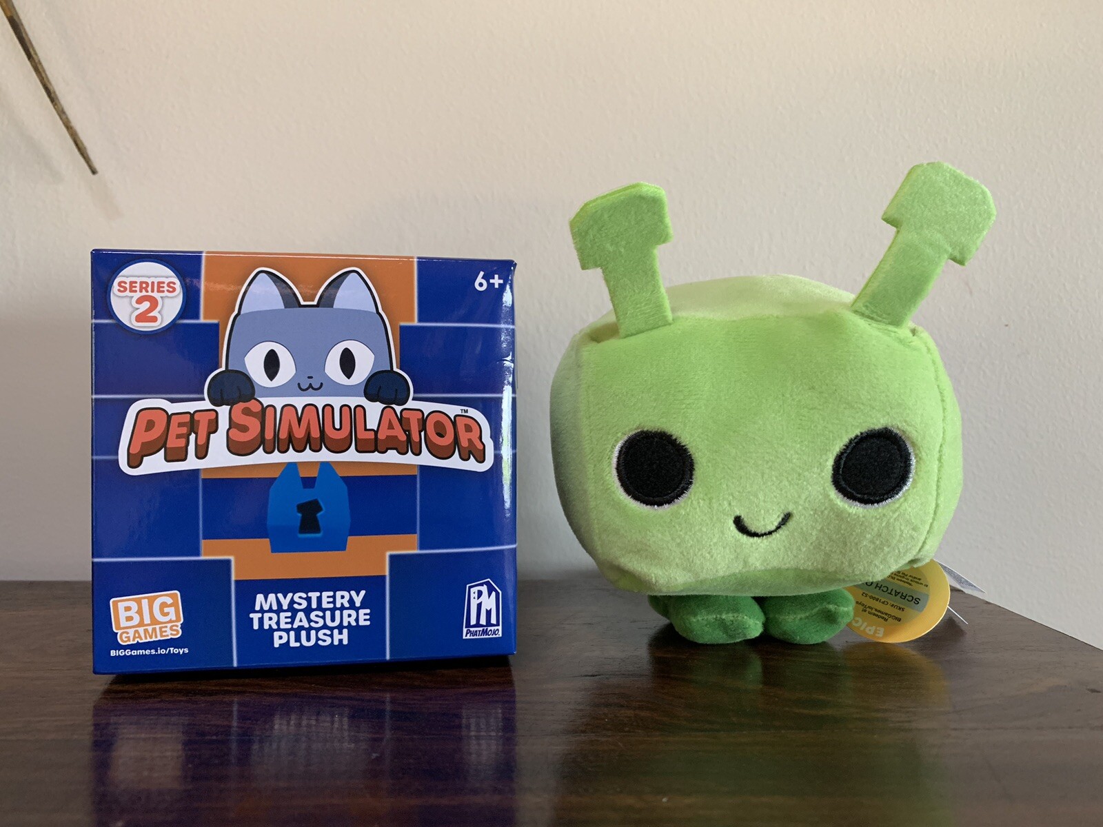 Pet Simulator SERIES 2 Mystery Plush GREEN GLEEBO ALIEN AND Epic DLC ...