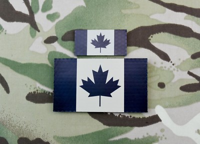 Canadian IR Tan Flag Mini & Standard Patch Set JTF-2 CSOR CANSOFCOM ...