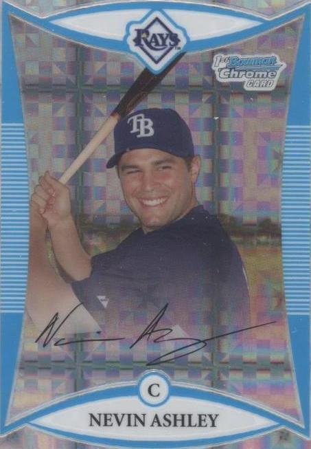 2008 Bowman Chrome - Prospects Nevin Ashley #BCP189 X-Fractor /250 (RC ...