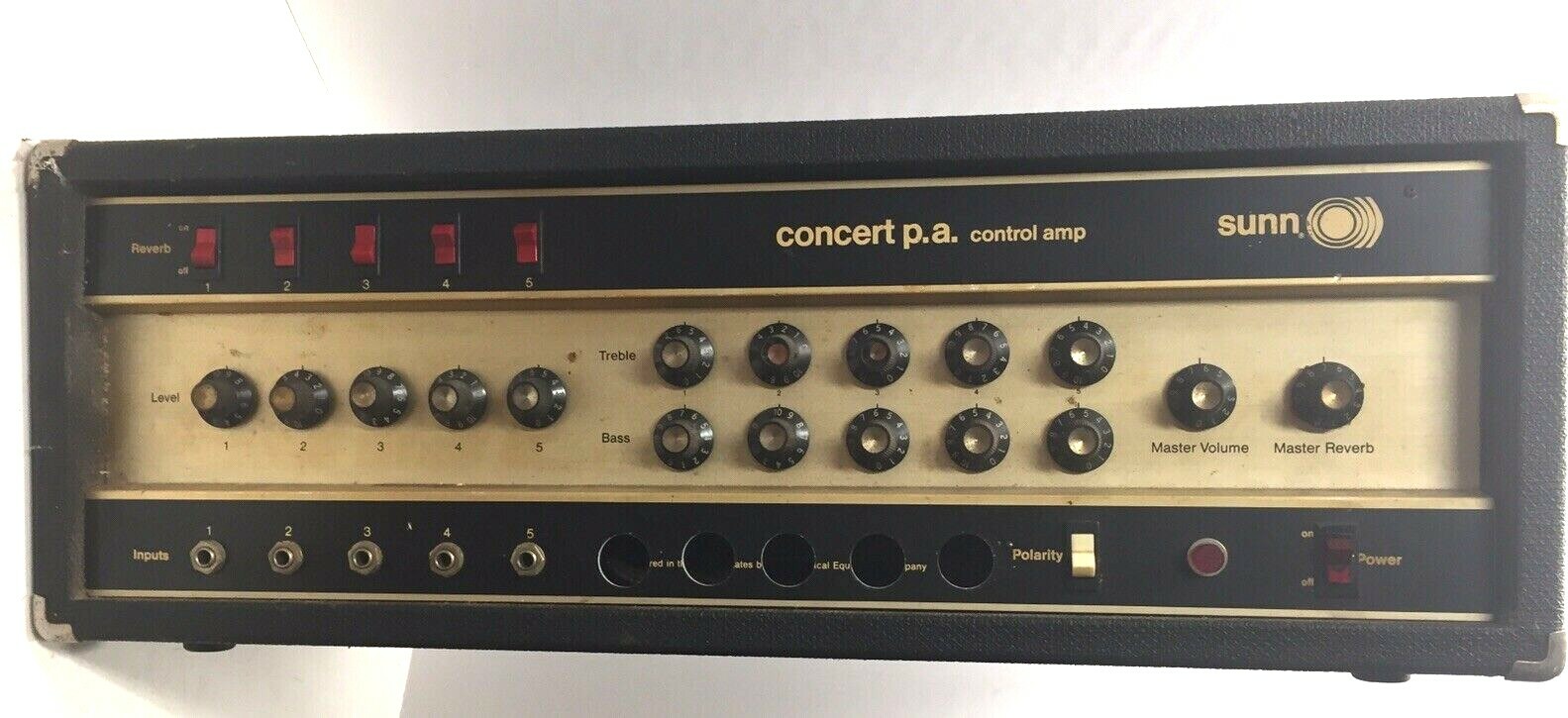 Sunn Electric Guitar and Bass Amplifiers >> Vintage Guitar and Bass