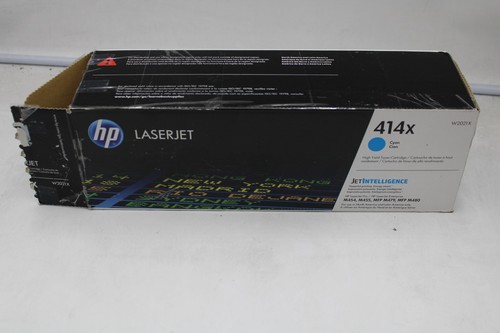 HP 414X High Yield Cyan Toner Cartridge (W2021X) NEW OPEN BOX ...