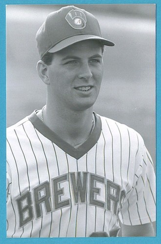 Dan Plesac (1987) Milwaukee Brewers Vintage Baseball Postcard PP00339 ...