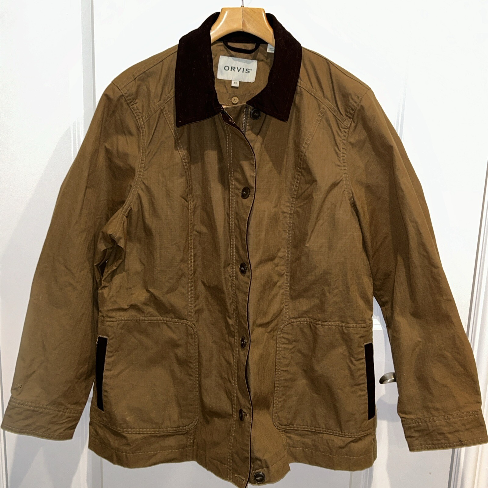 ORVIS Halley Stevensons Field Coat Cotton Jacket Wome… - Gem