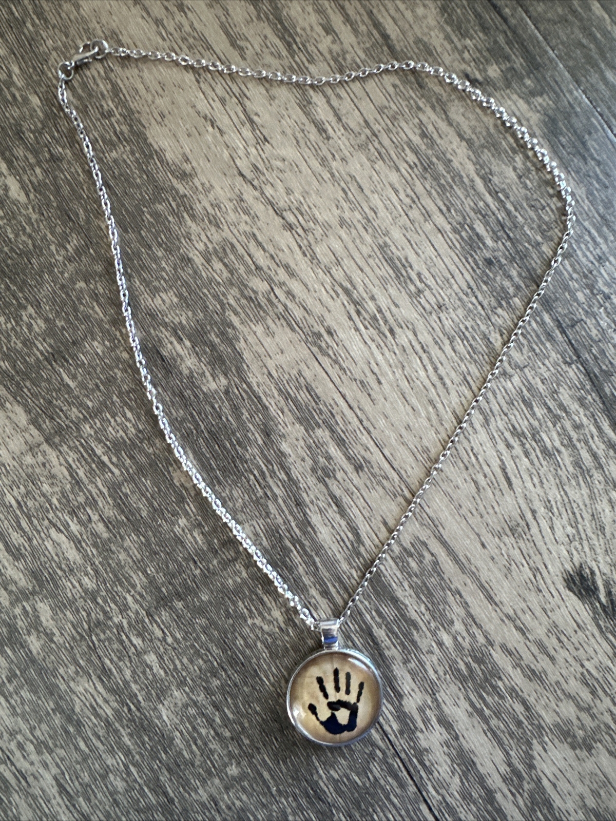 Skyrim Elder Scrolls Dark Brotherhood Necklace Gamer Jewelry - Hand of ...