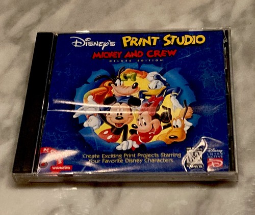 DISNEYS DISNEY PRINT STUDIO MICKEY MOUSE AND CREW CD ROM FREE SECURE ...