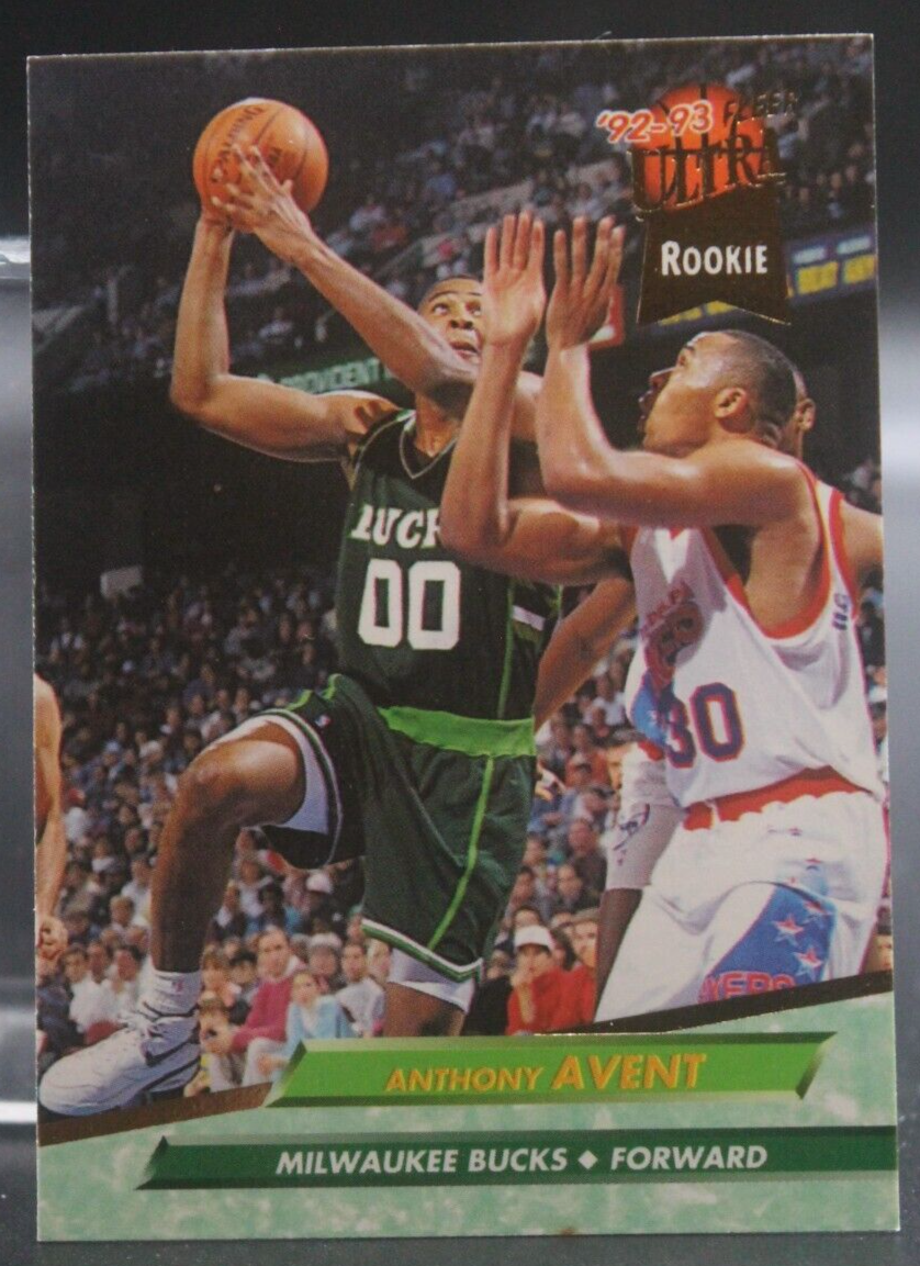 Anthony Avent (Bucks/RC/Seton Hall Pirates) 1992-1993 Fleer Ultra #295 ...