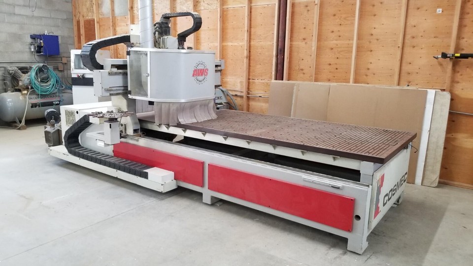 Cosmec (Holzher) Conquest 250 CNC Router - 4x8 bed with vacuum table | eBay