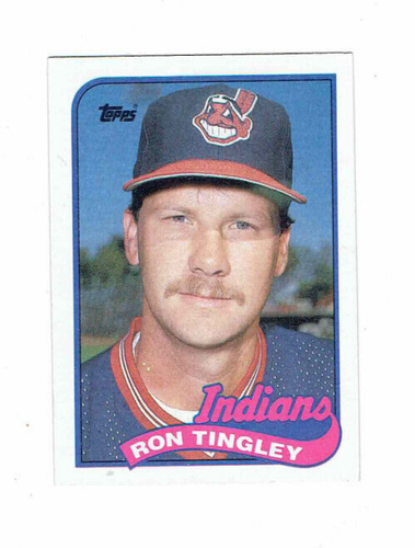 Ron Tingley Cleveland Catcher #721 Topps 1989 #Baseball Card | eBay