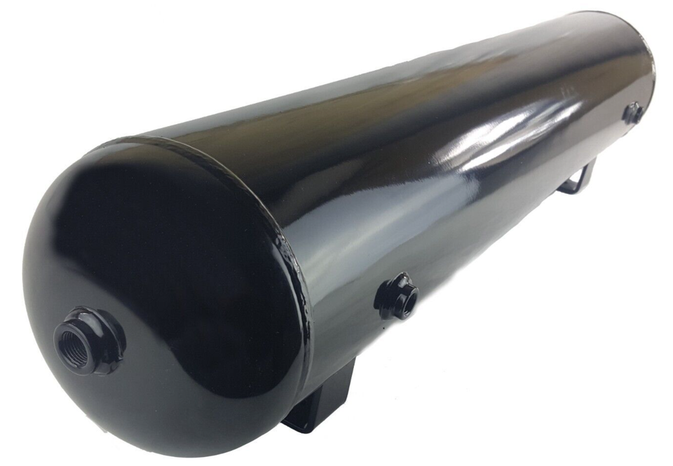 airmaxxx 5 Gallon Steel Air Tank 7 Port Suspension Ride For Compressor ...