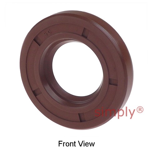 25x38x7mm Sc / R21 Labio Simple Fkm Fluoroelastómero Métrico Eje ...