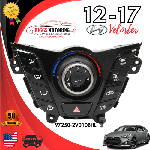 2012-2017 Hyundai Veloster A/C Heater Climate Control Unit 97250 ...