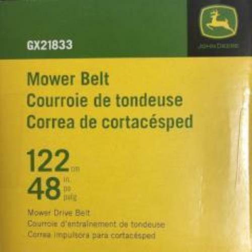 GX21833 John Deere OEM 48 inch Mower Deck Belt | eBay