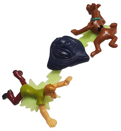 Vtg 2000 Scooby Doo, Shaggy "Space Ship" Glow Toy Hanna-Barbara Burger ...