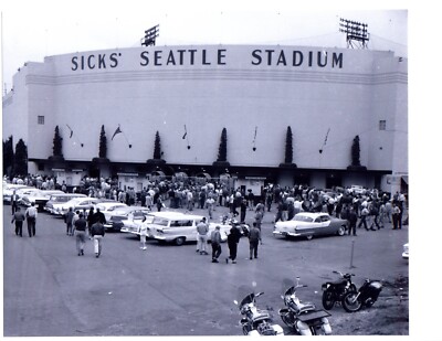 SICK'S STADIUM SEATTLE 8X10 PHOTO BASEBALL PILOTS | eBay