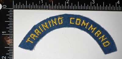 WWII USAAF AAF US Army Air Force Training Command Arc Tab FELT Patch | eBay
