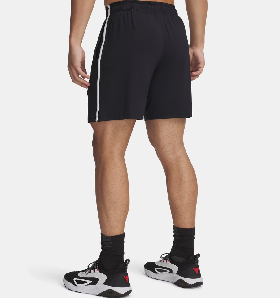 Under Armour Project Rock Mesh 7" Training Shorts Men's XL Black ...