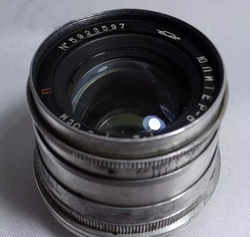 r Jupiter-8 KMZ Russian Lens f2/50mm for M39 mount FED Zorki Leica ...