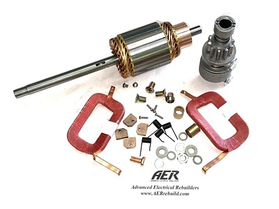 1929 1930 1931 1932 1933 Chevrolet Delco 714L Starter Complete Rebuild ...