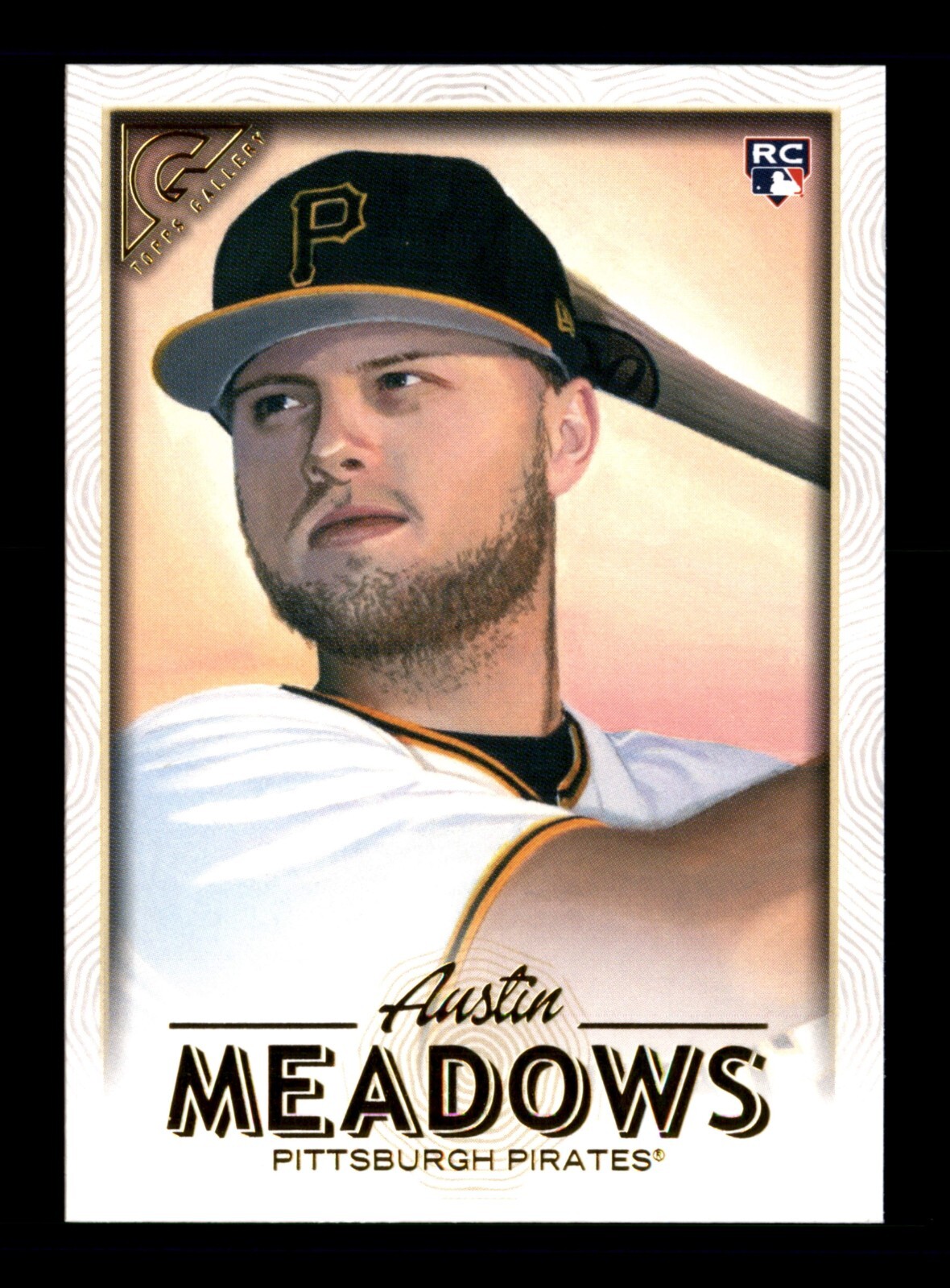 Austin Meadows 2018 TOPPS GALLERY Rookie RC #90 PITTSBURGH PIRATES | eBay