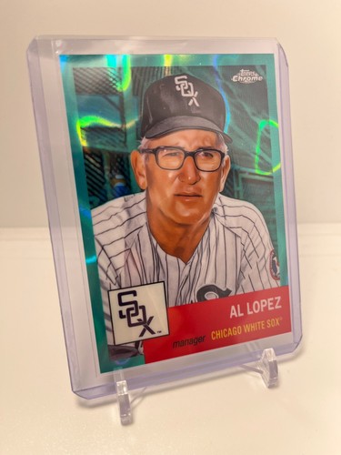 2022 Topps Chrome Platinum Anniversary - Al Lopez #85 Aqua Lava ...